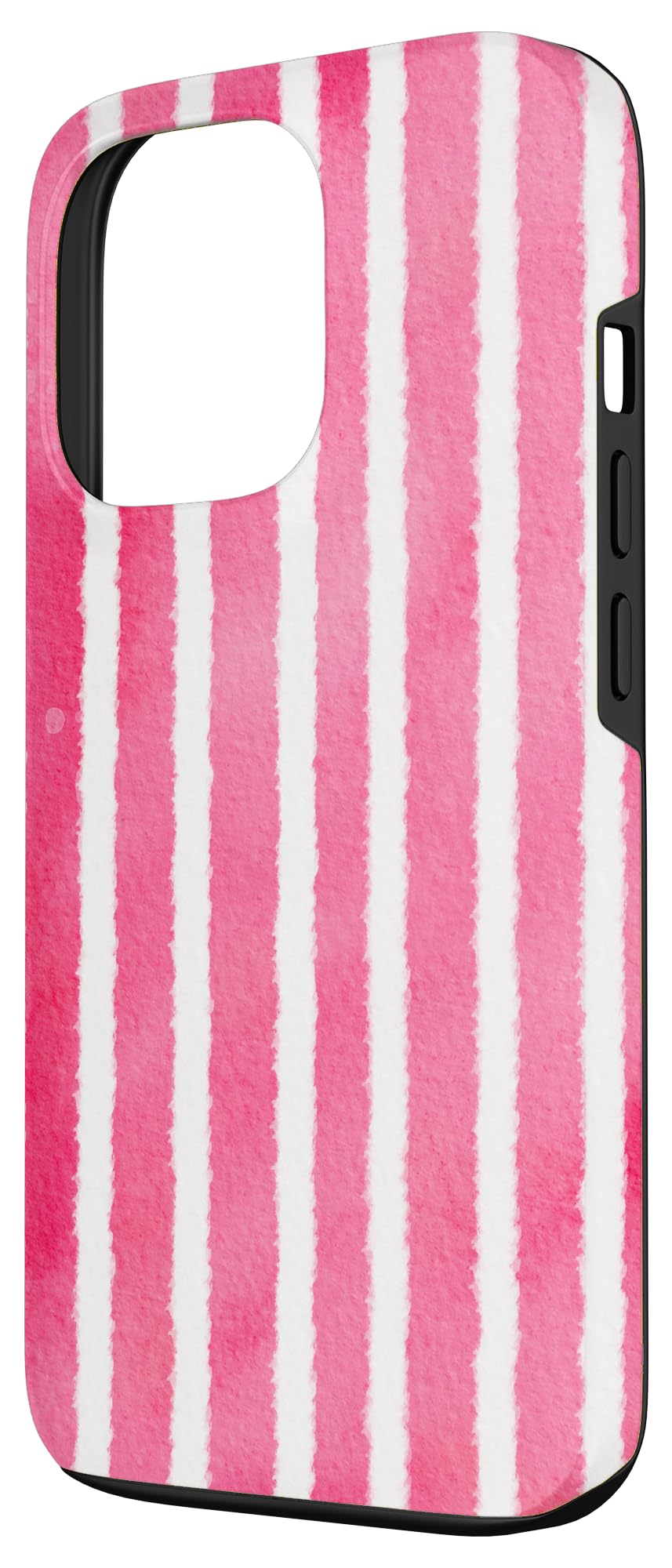 iPhone 13 Pro Retro Beach Pattern For Summer Women Pastel Pink Striped Case