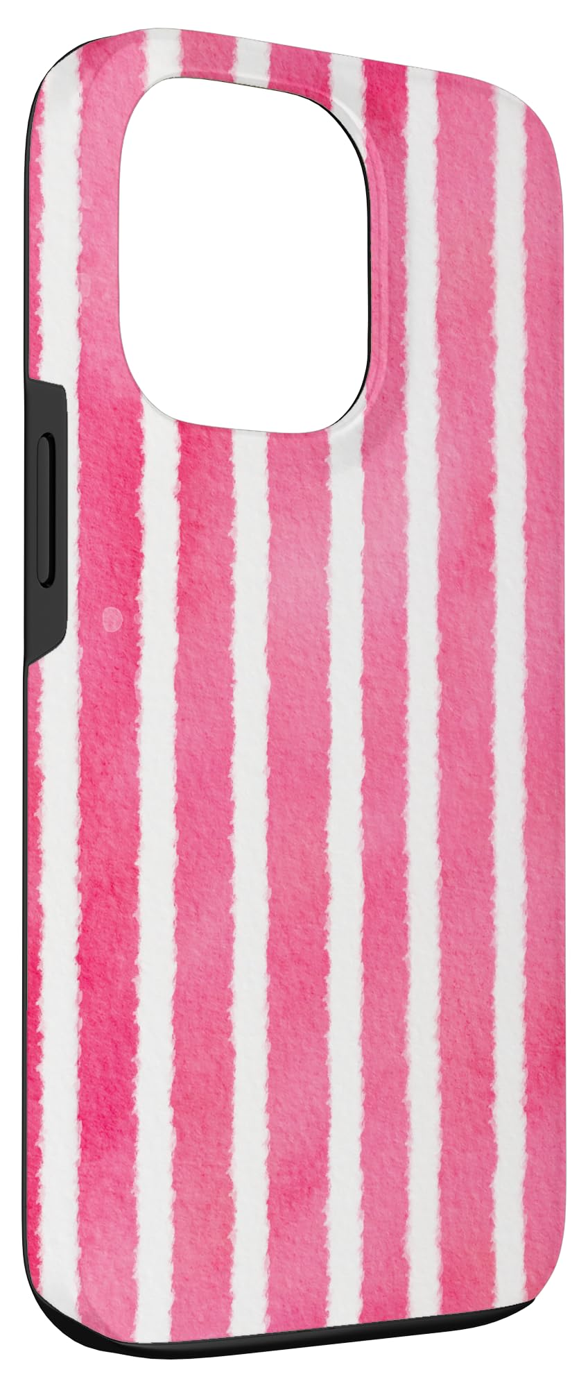 iPhone 13 Pro Retro Beach Pattern For Summer Women Pastel Pink Striped Case