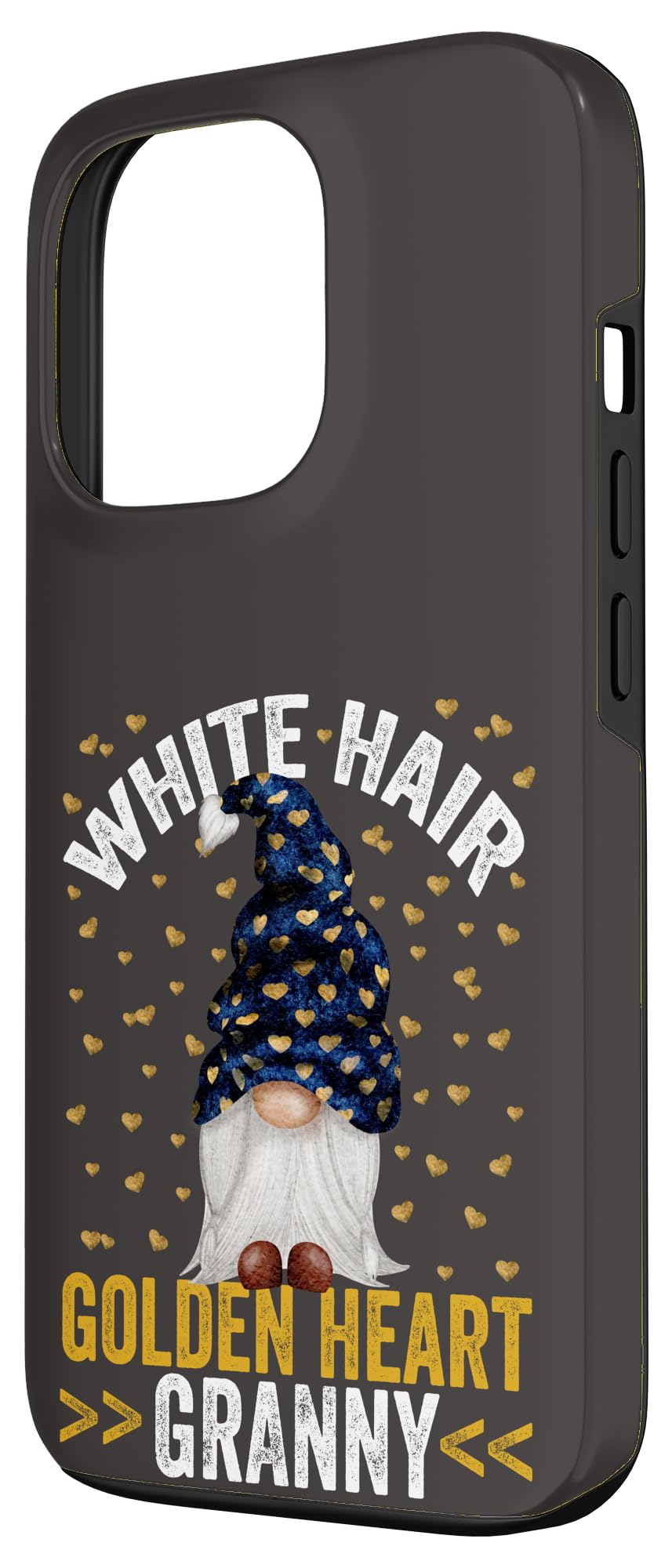 iPhone 13 Pro Cute Grandma Saying With Funny Garden Gnomes For Best Granny Case