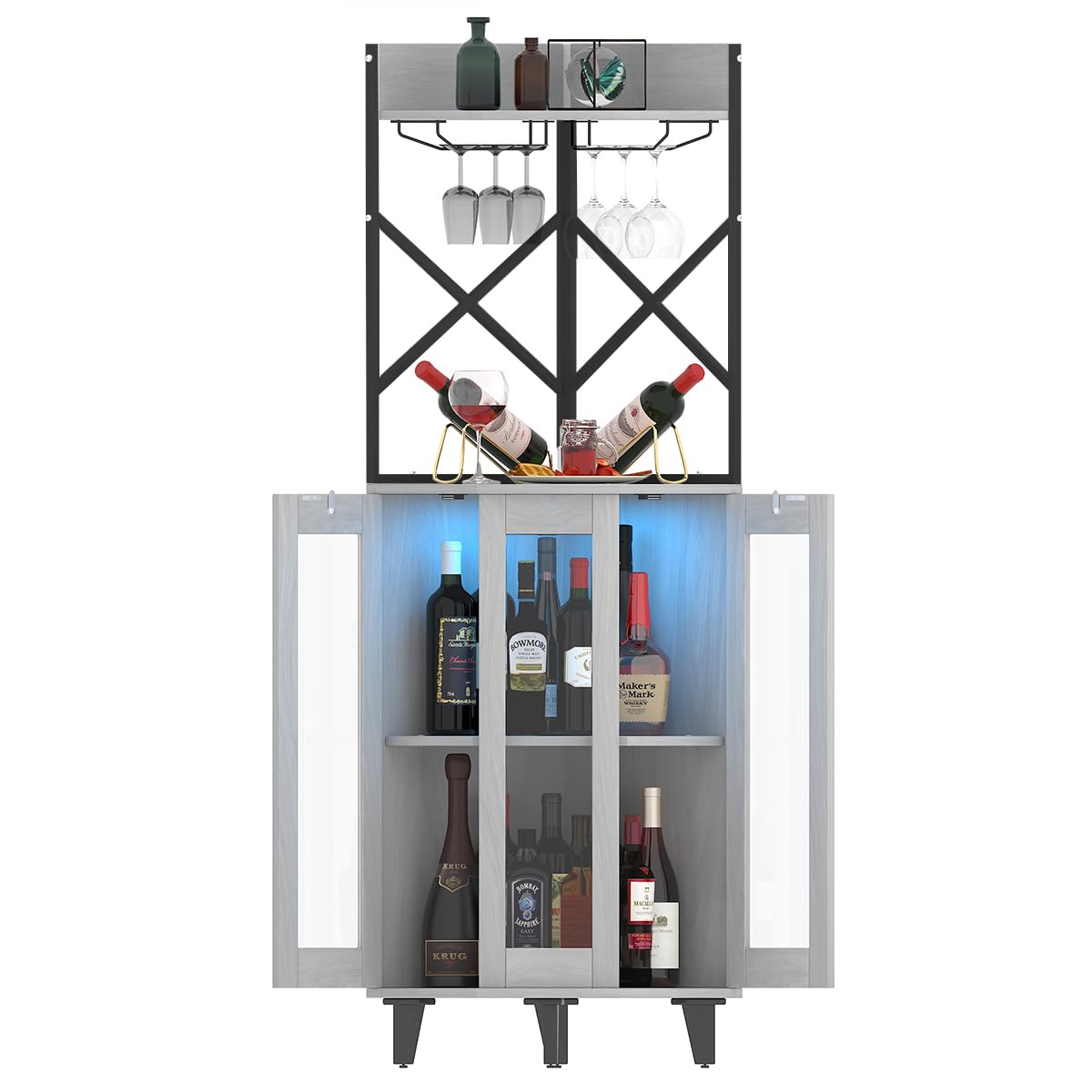 COCO DESIGN Corner Wine Cabinet