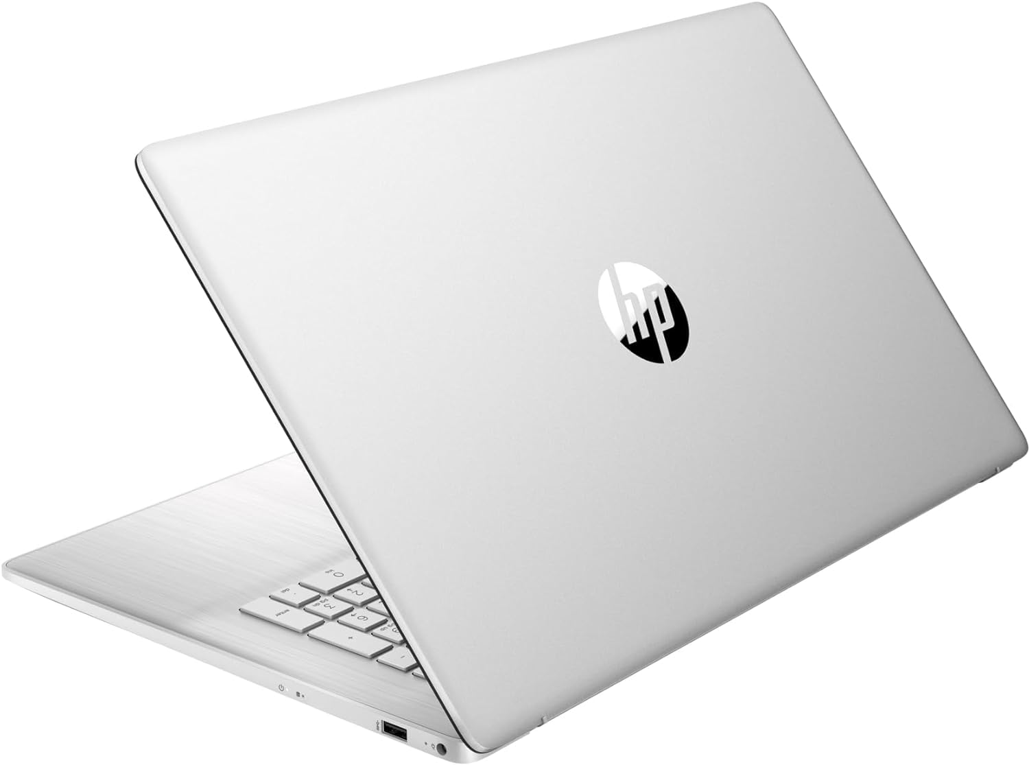 HP 2023 17 17.3" Touchscreen HD+ Business Laptop Computer, 12th Gen Intel 10-Core i5-1235U (Beat i7-1195G7), 64GB DDR4 RAM, 2TB PCIe SSD, WiFi, Bluetooth 5.0, Silver, Windows 11 Pro, BROAG Cable