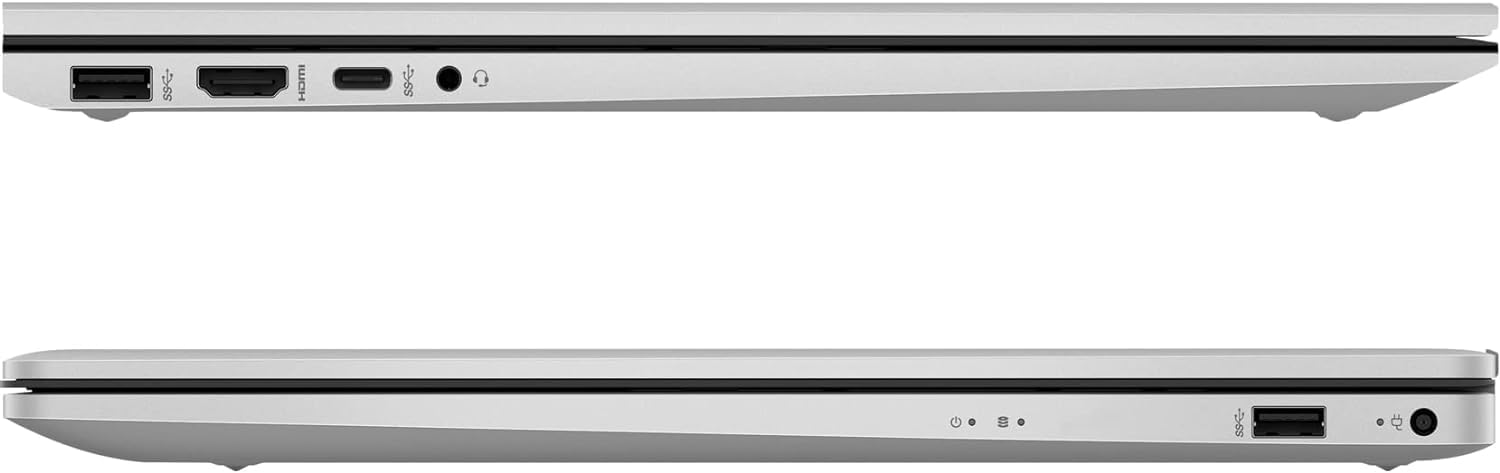 HP 2023 17 17.3" Touchscreen HD+ Business Laptop Computer, 12th Gen Intel 10-Core i5-1235U (Beat i7-1195G7), 64GB DDR4 RAM, 2TB PCIe SSD, WiFi, Bluetooth 5.0, Silver, Windows 11 Pro, BROAG Cable