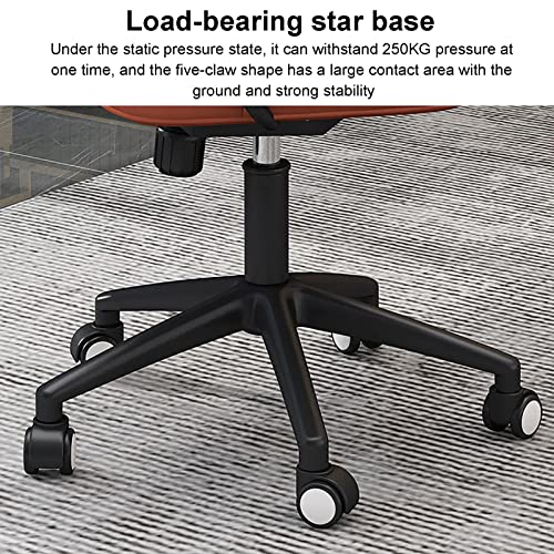 MayNuo Office Chair Gaming Chair Computer Chair Home Office Desk Chairs with Wheels,Ergonomic Executive Office Chair Modern Reclining Task Chair,Comfortable Swivel Chairs Vintage Computer Chairs Fo/Kh