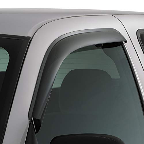 Auto Ventshade [AVS] Ventvisor / Rain Guards | Outside Mount, Smoke Color, 2 pc | 92211 | Fits 1989 - 1997 Ford Thunderbird/Mercury Cougar