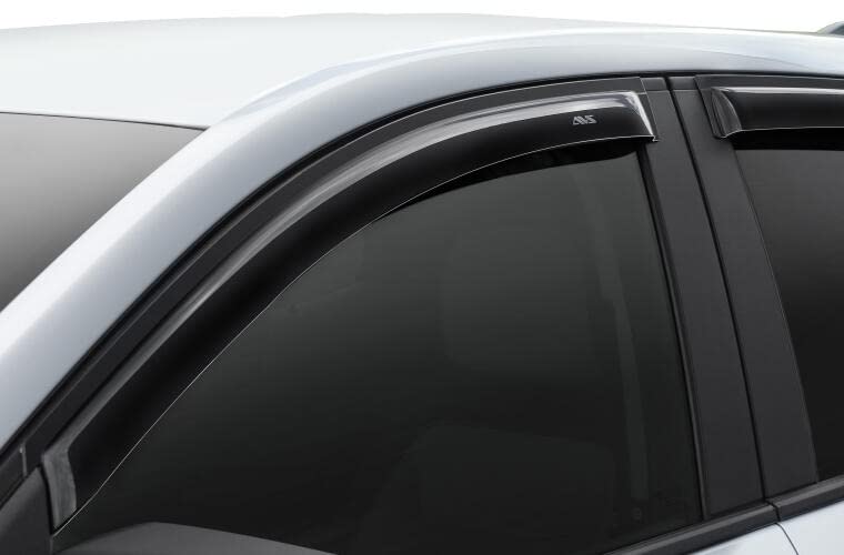 Auto Ventshade [AVS] Ventvisor / Rain Guards | Outside Mount, Smoke Color, 2 pc | 92211 | Fits 1989 - 1997 Ford Thunderbird/Mercury Cougar