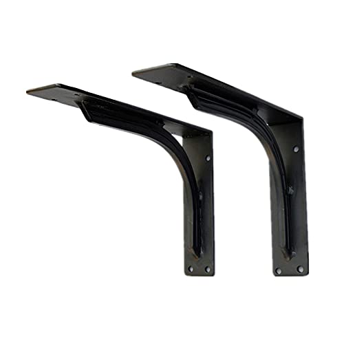 Edge Corner Protectors,Furniture Angle Brace,Shelf Bracket,Wall Mounted Brace Support,Floating Heavy Duty Metal Iron L-Shaped Triangle,Furniture TV Cabinet Desk Bar Counter Right Angle Shelf Supports,
