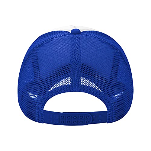 Pole Dancer Stripper Funny Trucker Hat Adult Adjustable Baseball Cap Breathable Unisex Fishing Hats Blue