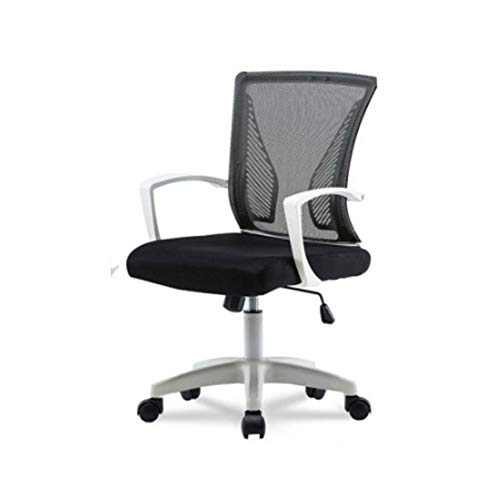 MayNuo Office Chair Gaming Chair Computer Chair Mesh Office Chair Seat Swivel and Adjustable Ergonomic Desk Chair with Lumbar Support/Argento