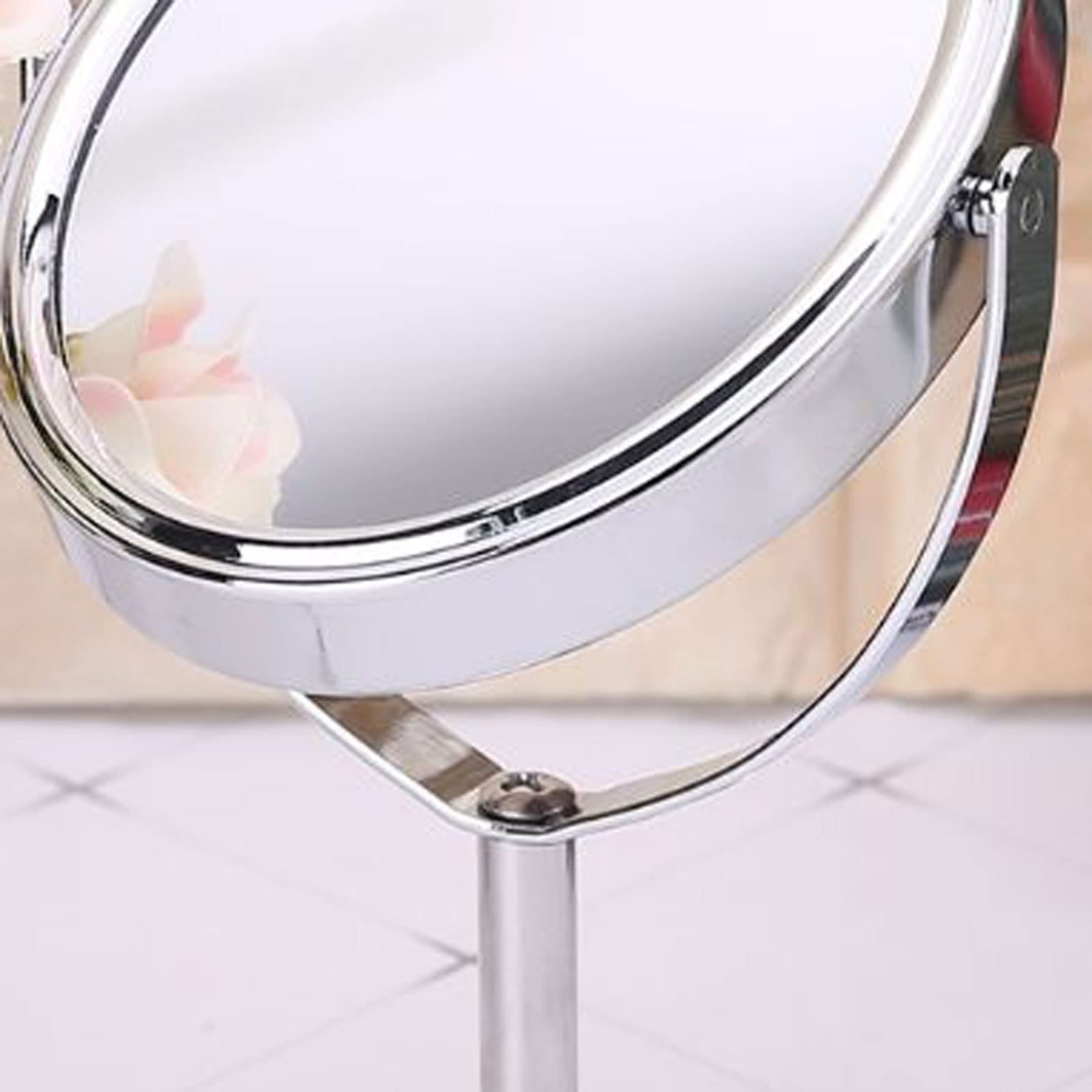 LCARY Makeup Mirror 1pc Beauty Makeup Cosmetic Mirror Double-Sided Normal Stand Mirror