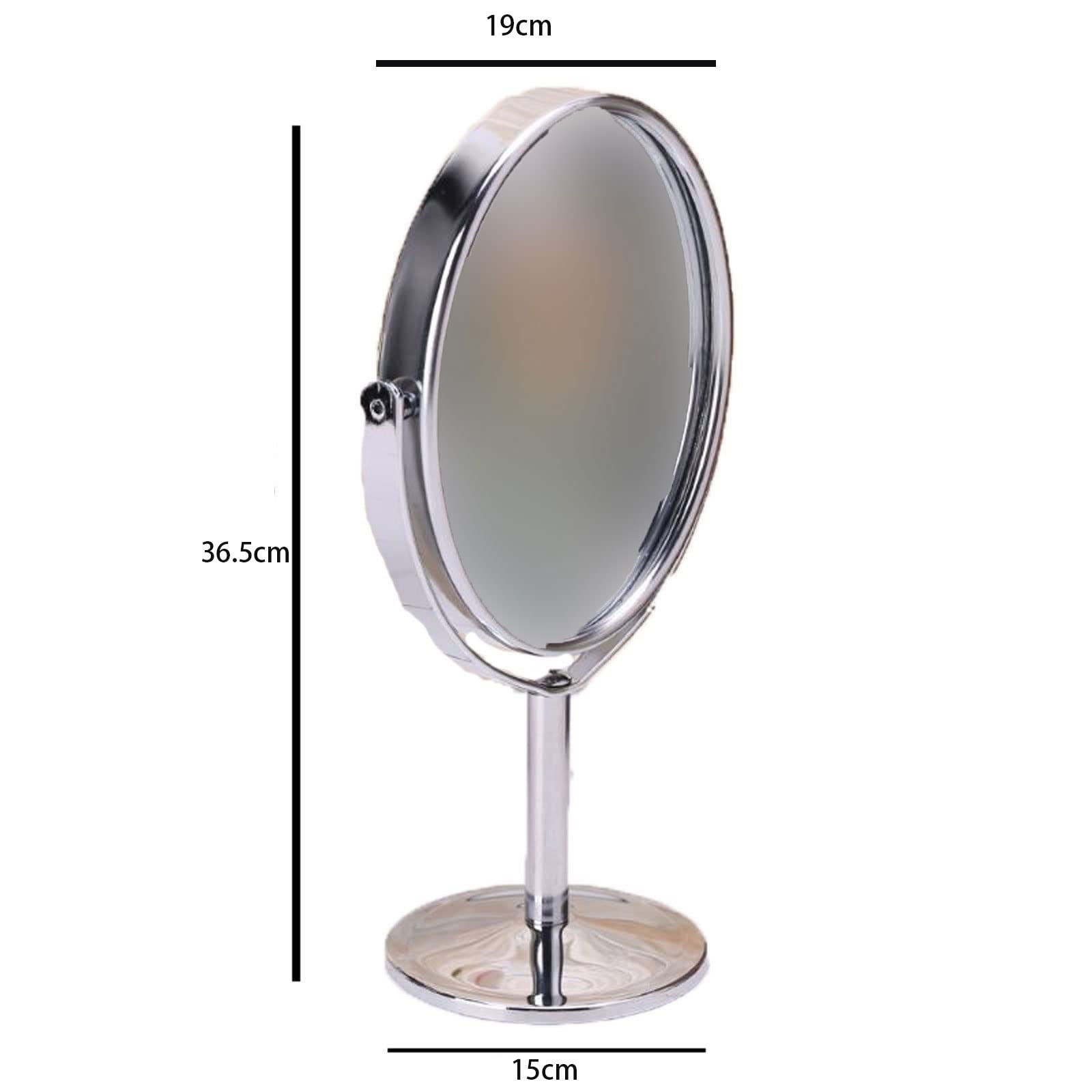 LCARY Makeup Mirror 1pc Beauty Makeup Cosmetic Mirror Double-Sided Normal Stand Mirror