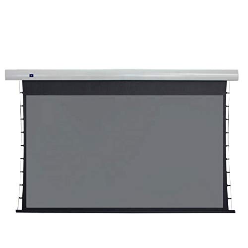 KXDTZ 16:9 4k Motorized Tensioned Projector Screen Black Crystal ALR Projection Screen for Your Home Theater (Size : 133 inch)