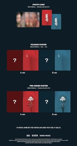 SOOJIN Album - AGASSY (Jewel Case Version) A ver. + B ver. (2 Ver.) Full Album Set+Pre Order Benefits+BolsVos Exclusive K-POP Inspired Digital Planner, Sticker Pack for Social Media