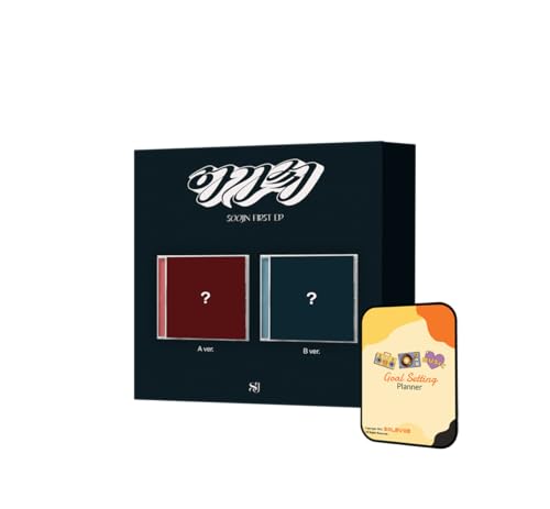 SOOJIN Album - AGASSY (Jewel Case Version) A ver. + B ver. (2 Ver.) Full Album Set+Pre Order Benefits+BolsVos Exclusive K-POP Inspired Digital Planner, Sticker Pack for Social Media
