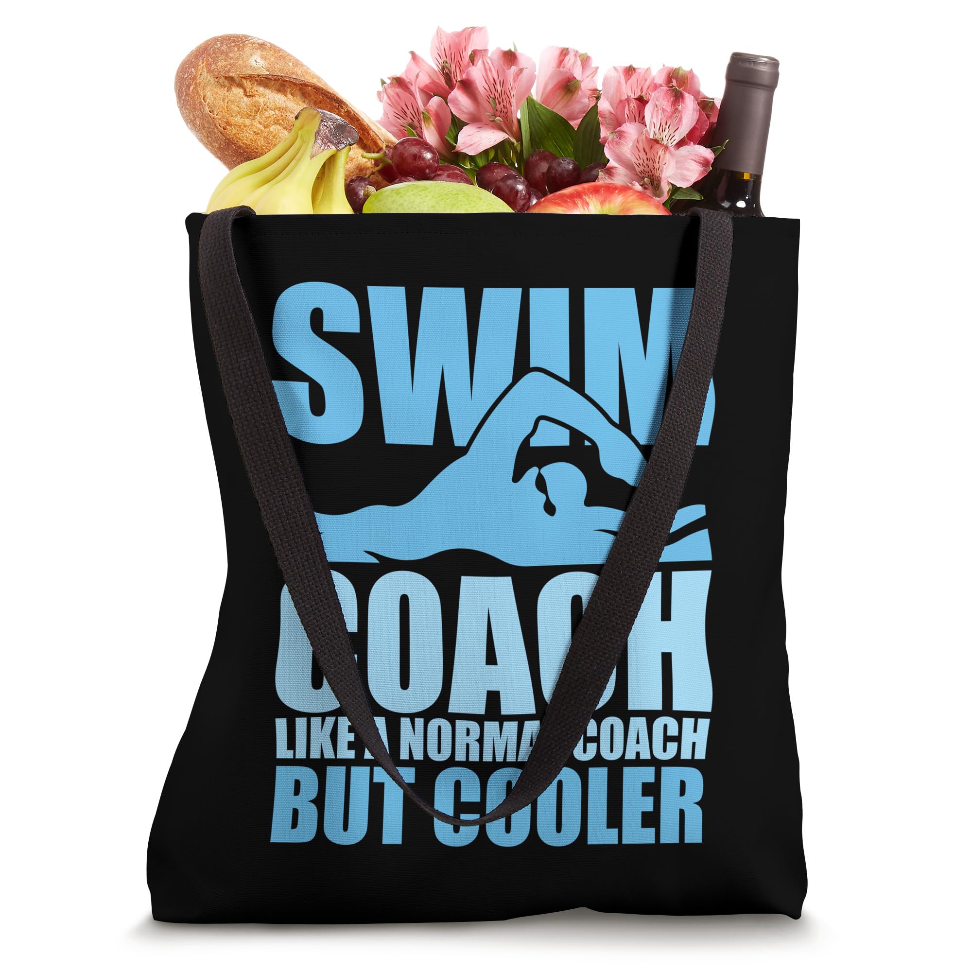 Swim Coach For Swimmer Swim Team - Funny Swimming Coach Tote Bag