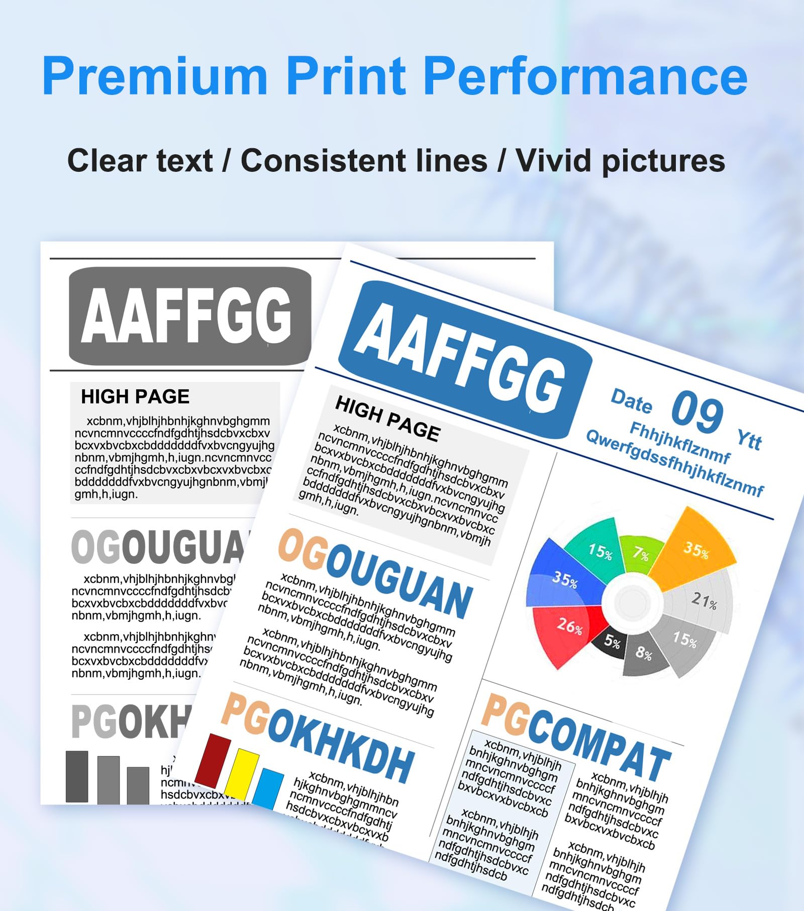 OGOUGUAN 206X Toner Cartridges Compatible for HP 206X 206A W2110X W2110A Work for HP Color MFP M283fdw M283cdw M283 Pro M255dw M255 Series Printer,4 Pack High Yield (with Chip)