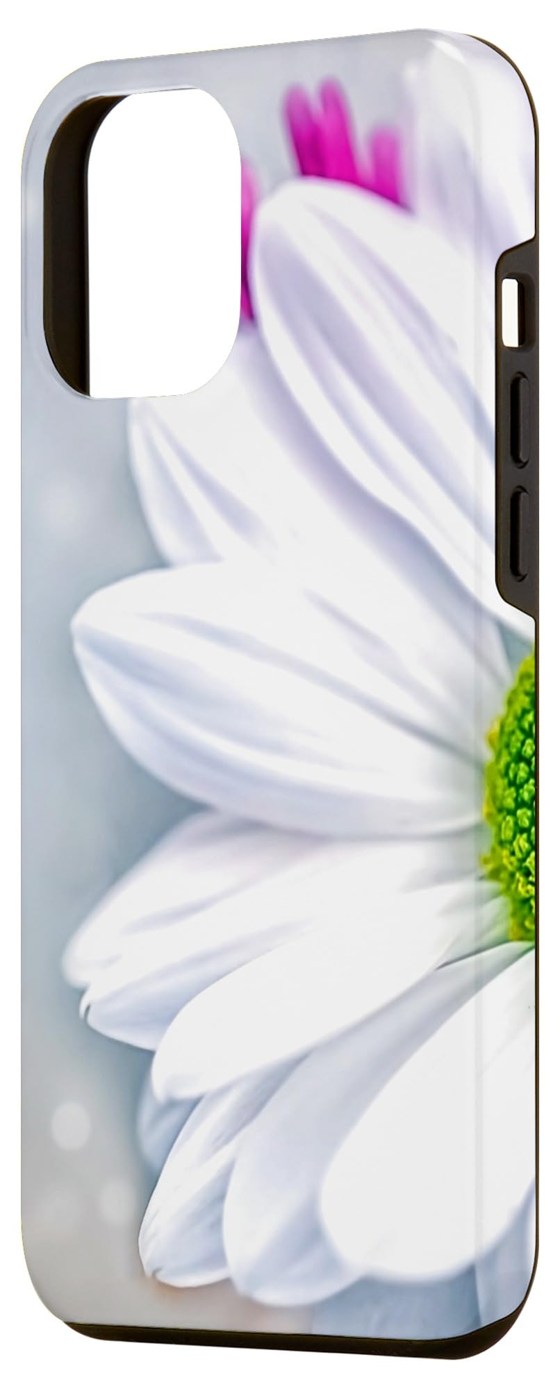 iPhone 13 Pro Max Beautiful White Daisy Petals With A Green Center Unique Case