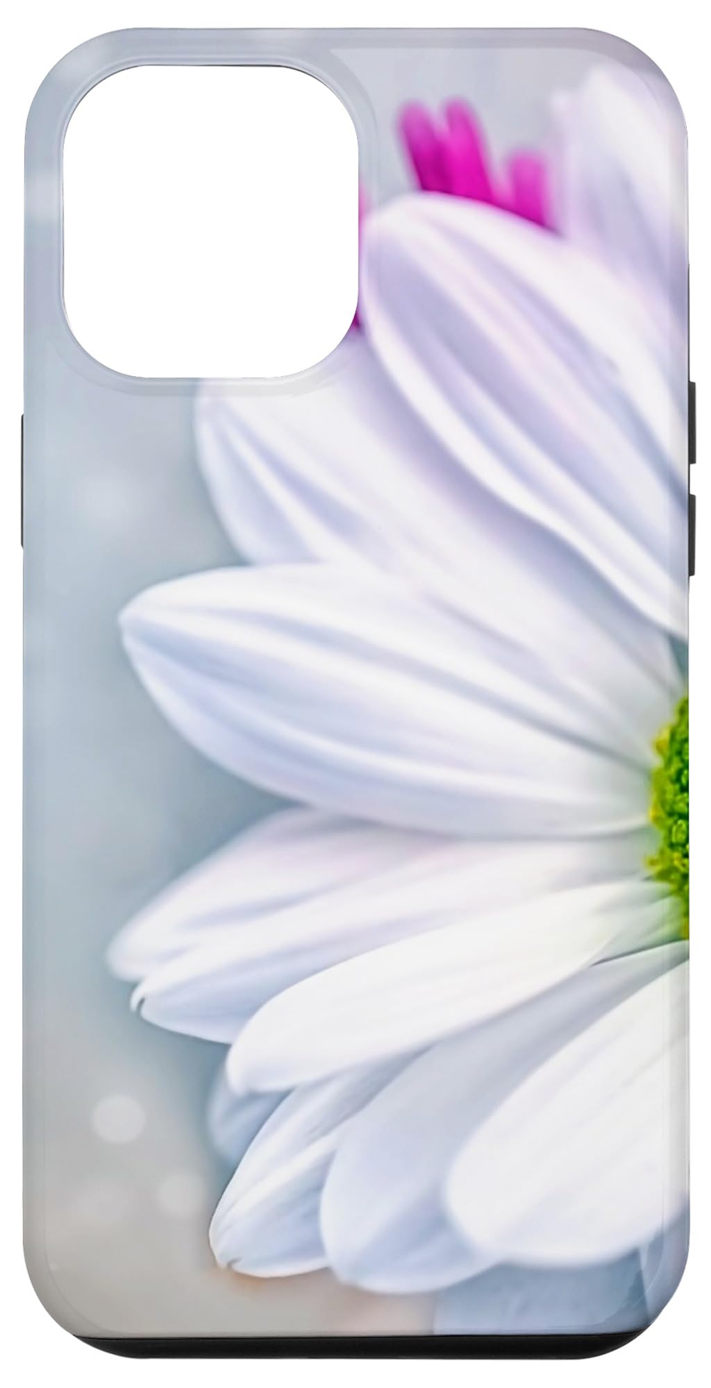 iPhone 13 Pro Max Beautiful White Daisy Petals With A Green Center Unique Case