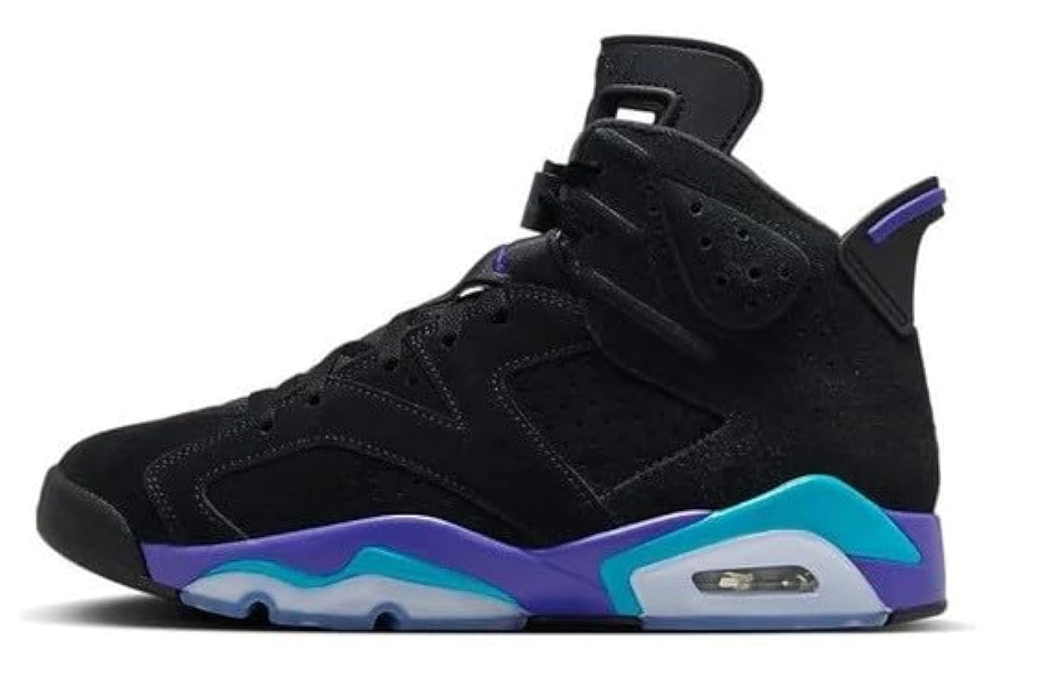 Jordan Men's Air 6 Retro Aqua Black/Bright Concord-Aquatone (CT8529 004) - 11