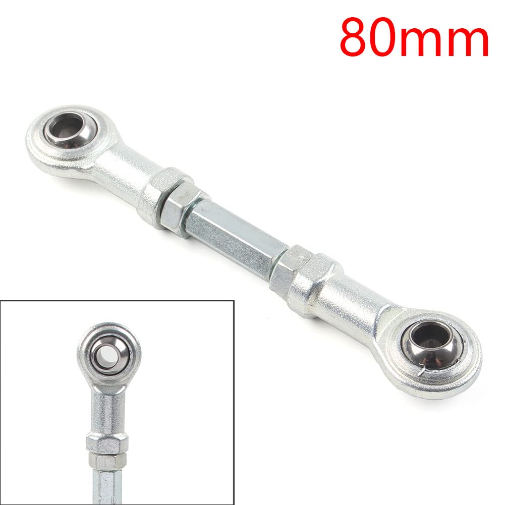 LIRU 80MM Steering Tie Rod kit Ball Joint M8 Ball Joiner Bolt Tie Rod for ATV Go Kart Buggy Quad Dirt Pit Bike