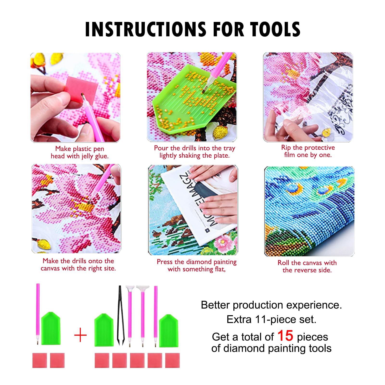 KS Diamond Painting Kits for Adults,5D DIY Full Drill Starry Sky Nightscape Castle Diamond Art Painting Kits DIY Adult Crafts 12x16inch