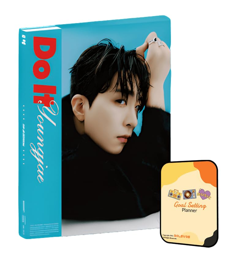 Do It Youngjae Album [Blue ver.]+Pre Order Benefits+BolsVos K-POP Inspired Digital Planner, Digital Sticker Pack (1st Full Album)