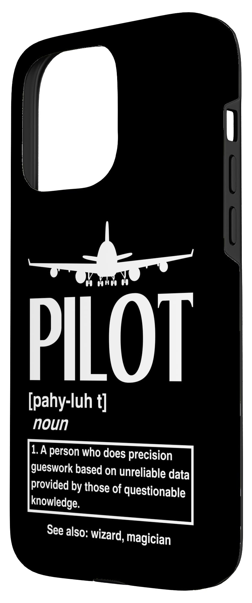 iPhone 15 Pro Max Funny Pilot Case