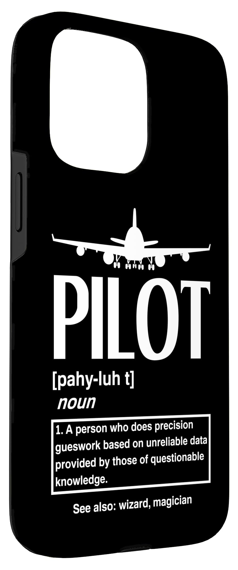 iPhone 15 Pro Max Funny Pilot Case