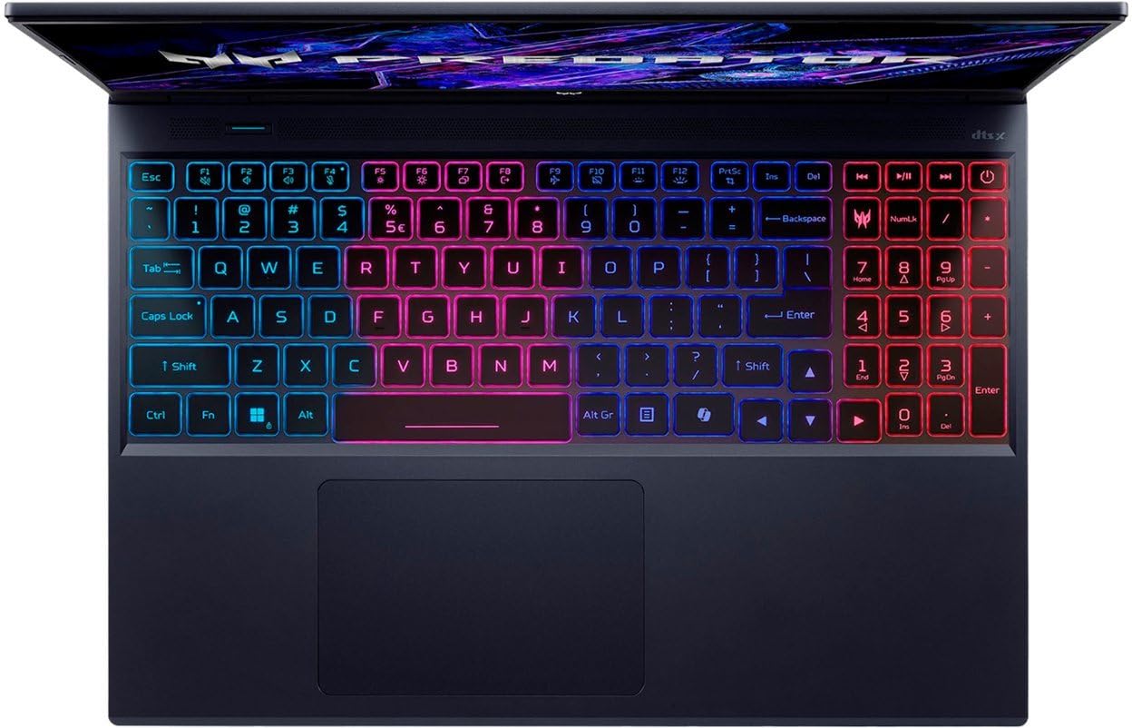 acer Predator Helios Neo Gaming Laptop 16.0" 165 Hz IPS WUXGA Display (Intel i9-14900HX, 16GB DDR5, 1TB SSD, GeForce RTX 4060 8GB, RGB KB, 2 Thunderbolt 4, WiFi 6, Win11H) w/Dockztorm Hub