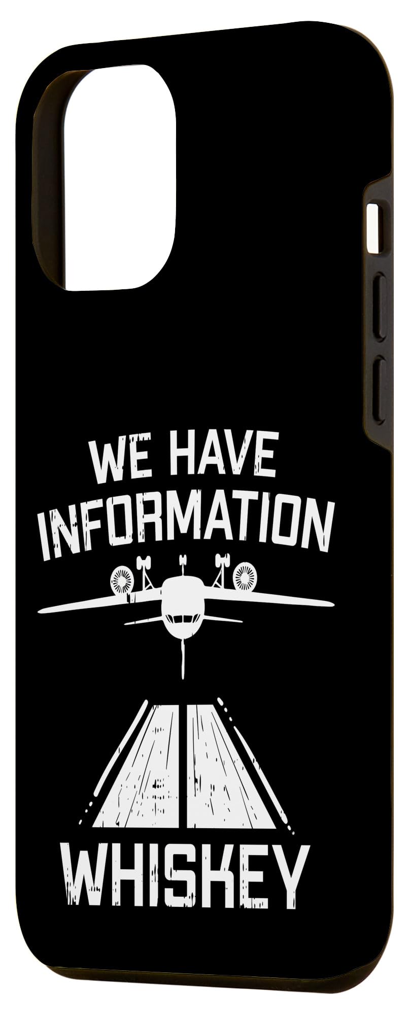 iPhone 15 Pro Max Information Whiskey Funny Aviation Code Humor Pilot ATC Gift Case