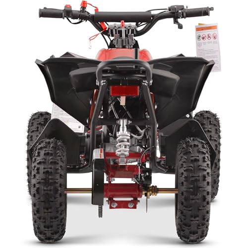 MotoTec Renegade 40cc 4-Stroke Kids Gas ATV Red