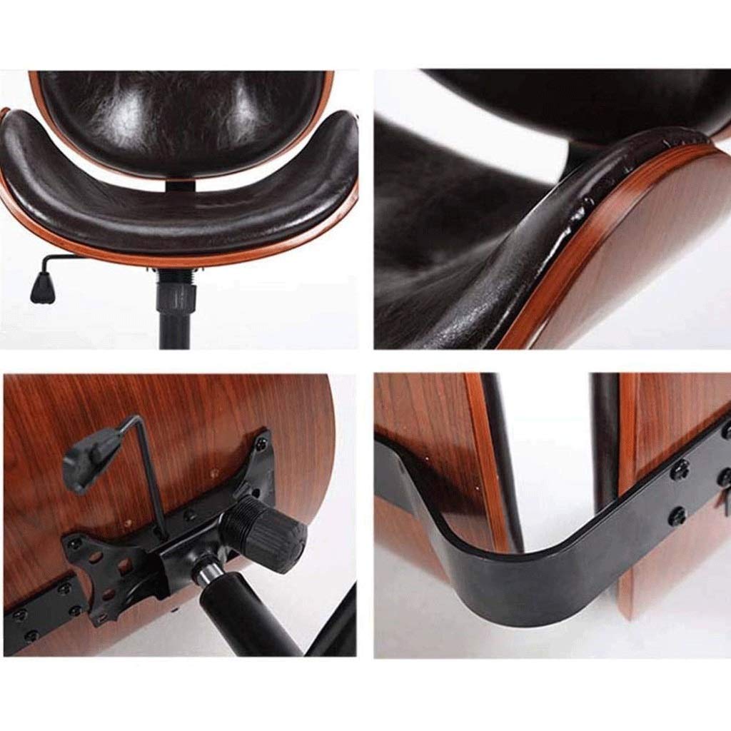 Computer Chair, Office Chair - Executive Office Chair Desk Task Computer Chair Swivel High Back Chair with Ergonomic Adjustable Lumbar Support (Color : D)
