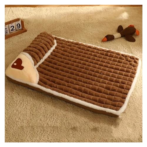 Winter Warm Dog Mat Pet Luxury Sofa Small and Medium Dog Plaid Bed Cats and Dogs Plush Sleeping Removable Washable Pet Bed Pet Mat Super Soft Warm Dog Sleeping Mat Washable Non-Slip Warm Pet Mat Fluff
