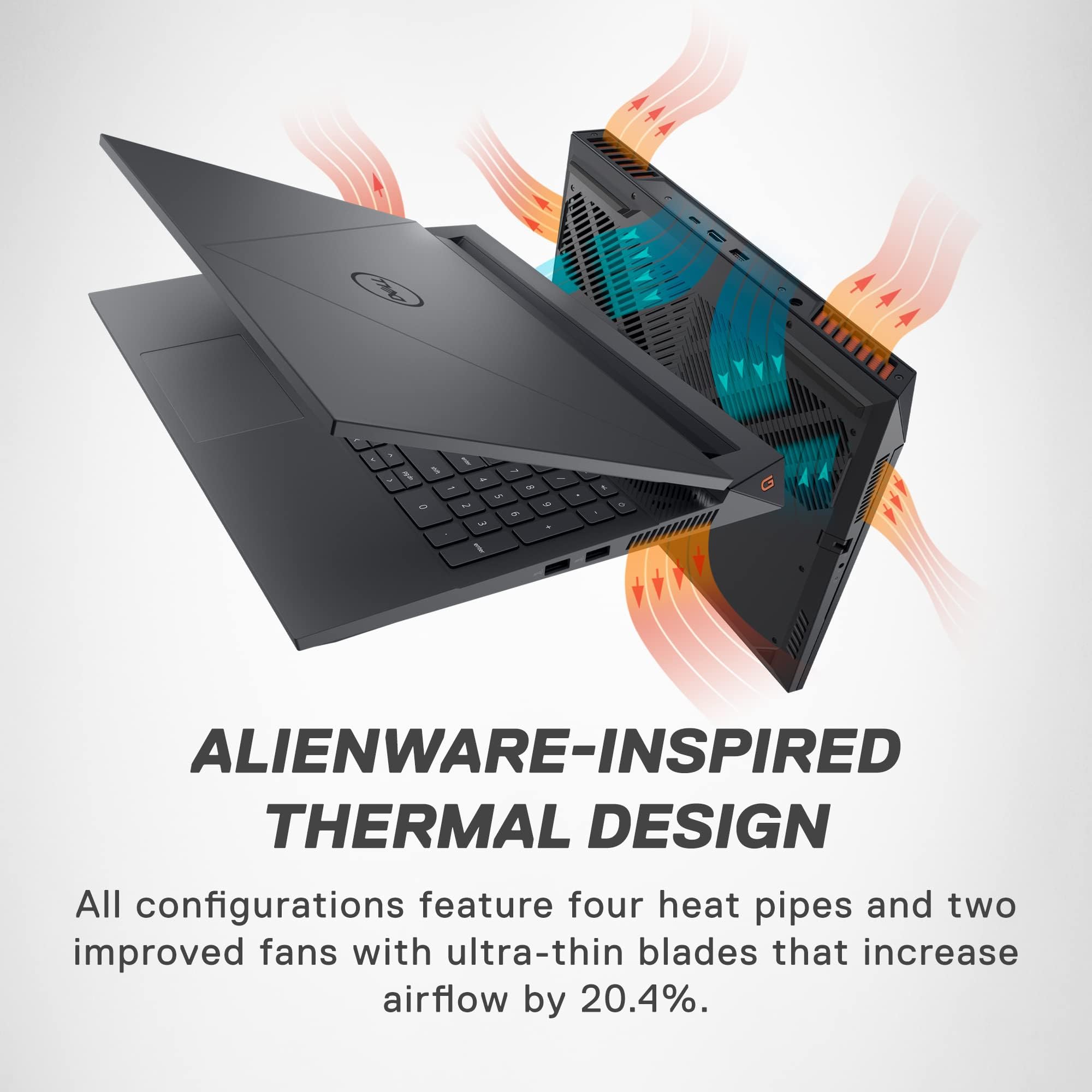 Dell G15 Gaming Laptop Computer, 15.6" FHD 120Hz Display, Intel 14-Core i7-13650HX(up to 4.9GHz), NVIDIA GeForce RTX 4050, 32GB DDR5 RAM, 1TB SSD, Webcam, Backlit Keyboard, Wi-Fi 6, Windows 11 Home