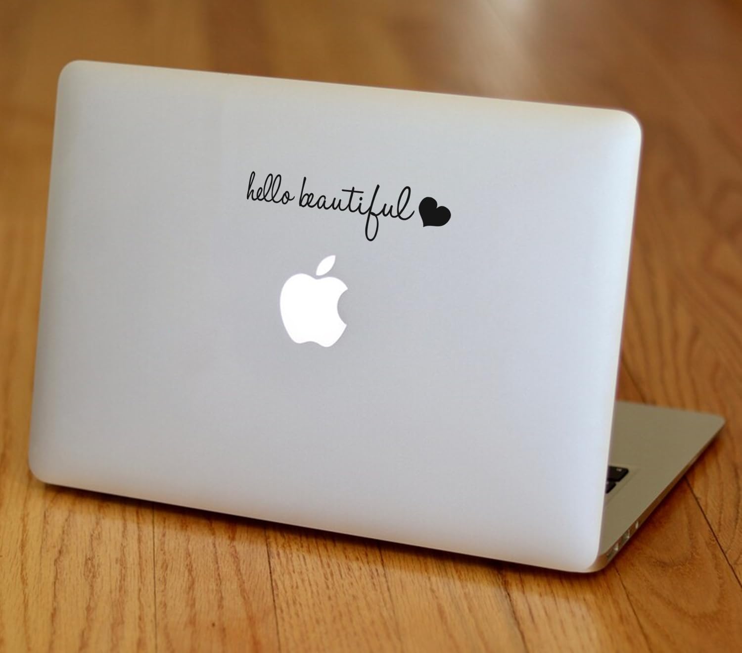 3x Hello Beautiful Rearview Mirror Decal,Vinyl Car Decals For Women,Vanity Mirror Stickers,Girl Car Decal Gifts,Car Window Decal,Car Mirror Sticker,Car Window Decal, Self Affirmations Decal