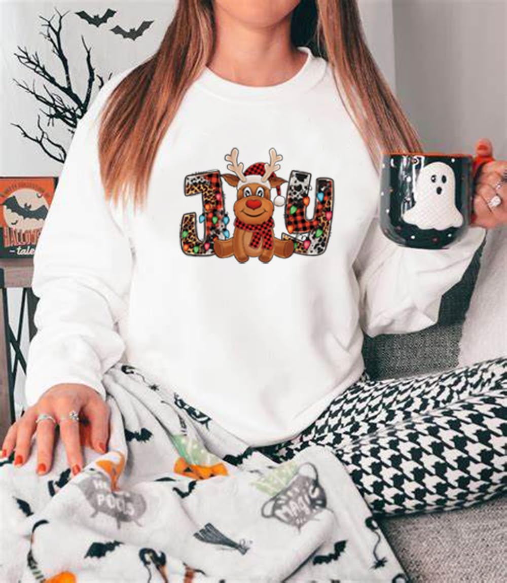 Christmas Iron On Transfers Decals Christmas Iron on Patches for Clothing 4Sheets Christmas Appliques Christmas Tree Car Deer Plaid Pattern DIY Christmas Heat Transfer Vinyl for Hoody Bag Covers