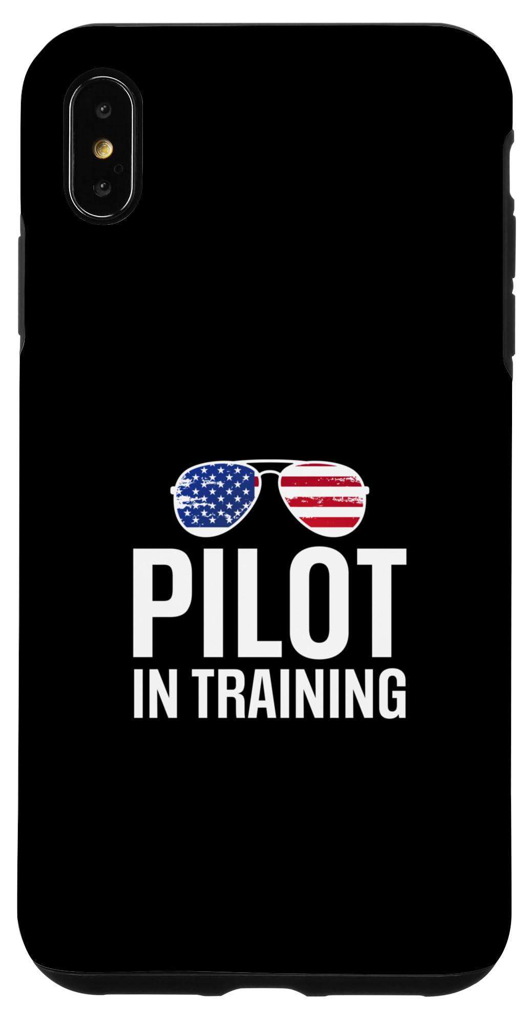 iPhone XS Max Helicopter Pilot In Training Plane Funny Airplane Heli Case