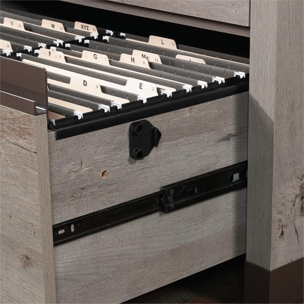 Pemberly Row Engineered Wood 2-Drawers Lateral File Cabinet Mystic Oak