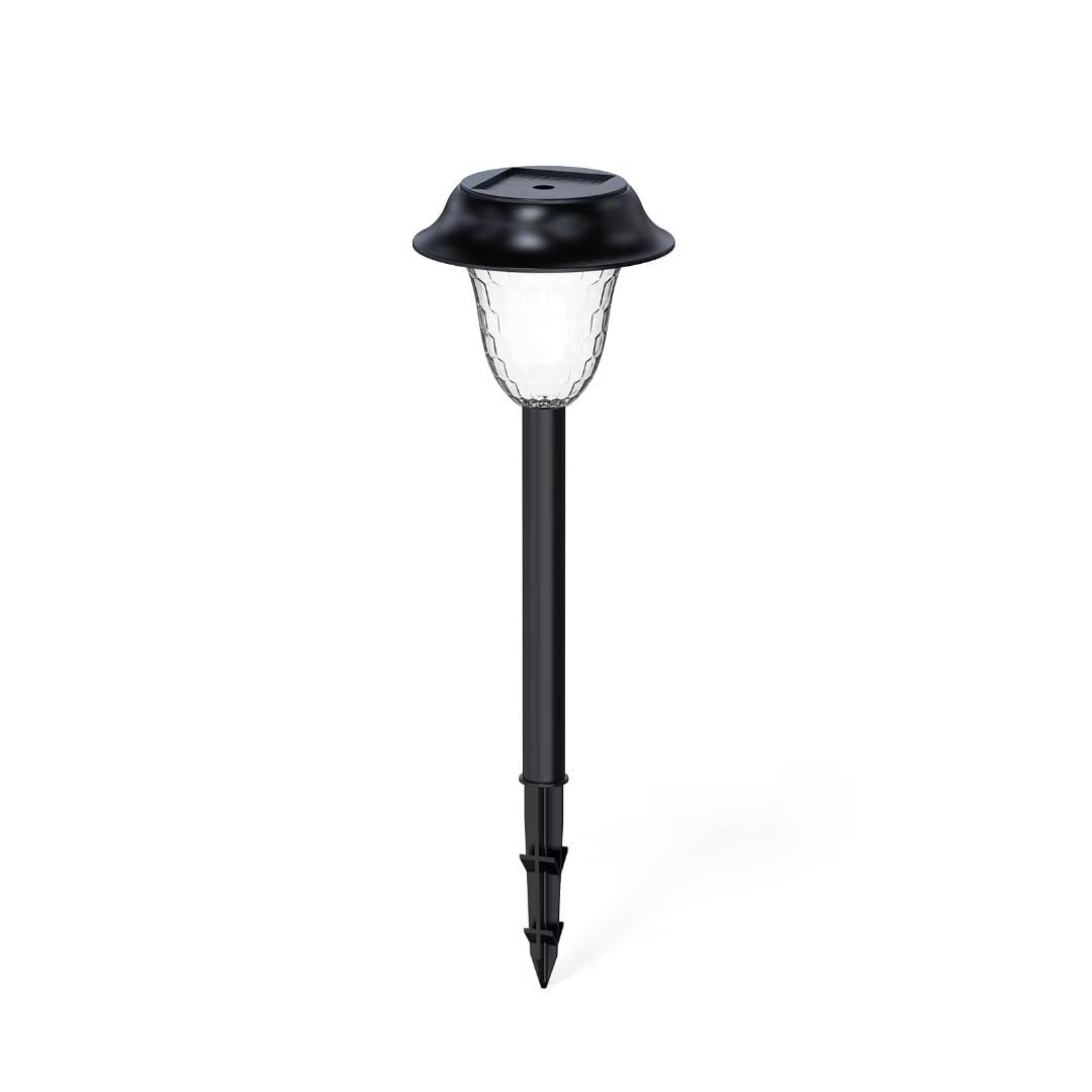 oditton Solar Spotlight, Solar Light, Solar Landscape Lights, Solar Pathway Lights, Waterproof IP66, 3 Lighting Modes Super Bright LED, Outdoor for Garden, Patio, Walkway, Backyard, 1 Pack