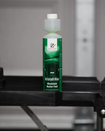nextzett 92100815 Kristall Klar Washer Fluid 1:200 Concentrate - 8.5 fl. oz., Green