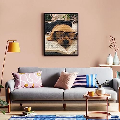 Custom Diamond Painting Kits for Adults & Kids - Personalized 5D DIY Diamond Art Photo Custom Your Own Picture, Customized Diamond Picture Art Gift for Home Decor (12x10 Inch)