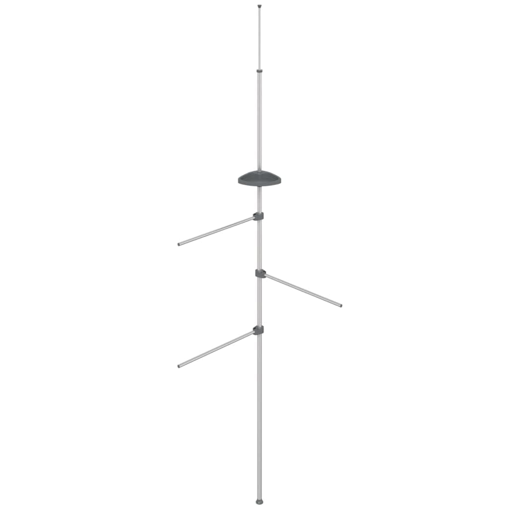 Tidyard Towel Rail 18.5" x 110.2" Aluminum Towel Storage Hanger Bar Bath Towel Holder for Bathroom, Kitchen