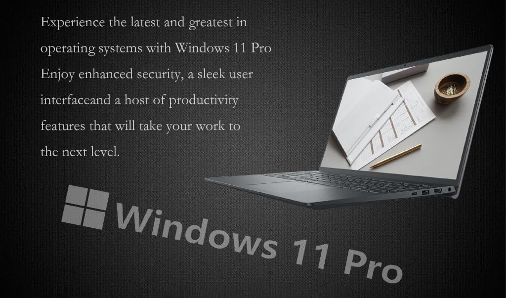 Dell Inspiron Touchscreen Laptop, 15.6 Inch FHD Business Laptop, Intel i7-1255U, 16GB RAM, 1TB SSD, Windows 11 Pro, Black, PCM