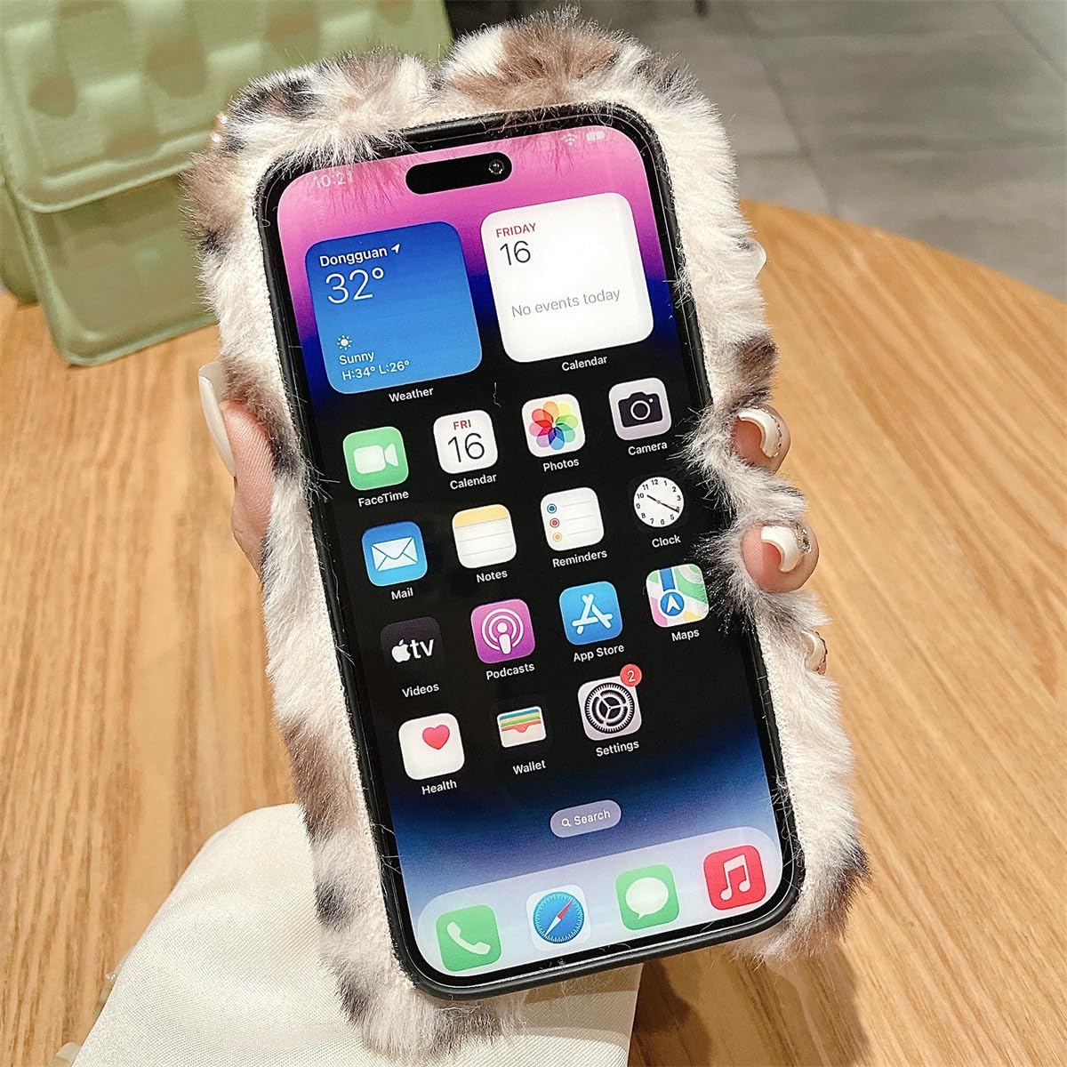 for Samsung A04/A04s Furry Case, Lucky Leopard Pattern Cute Rabbit Bunny with Soft Fluffy Ears Tail Doll Fuzzy Hair Fur Plush Phone Case Cover Women Girl