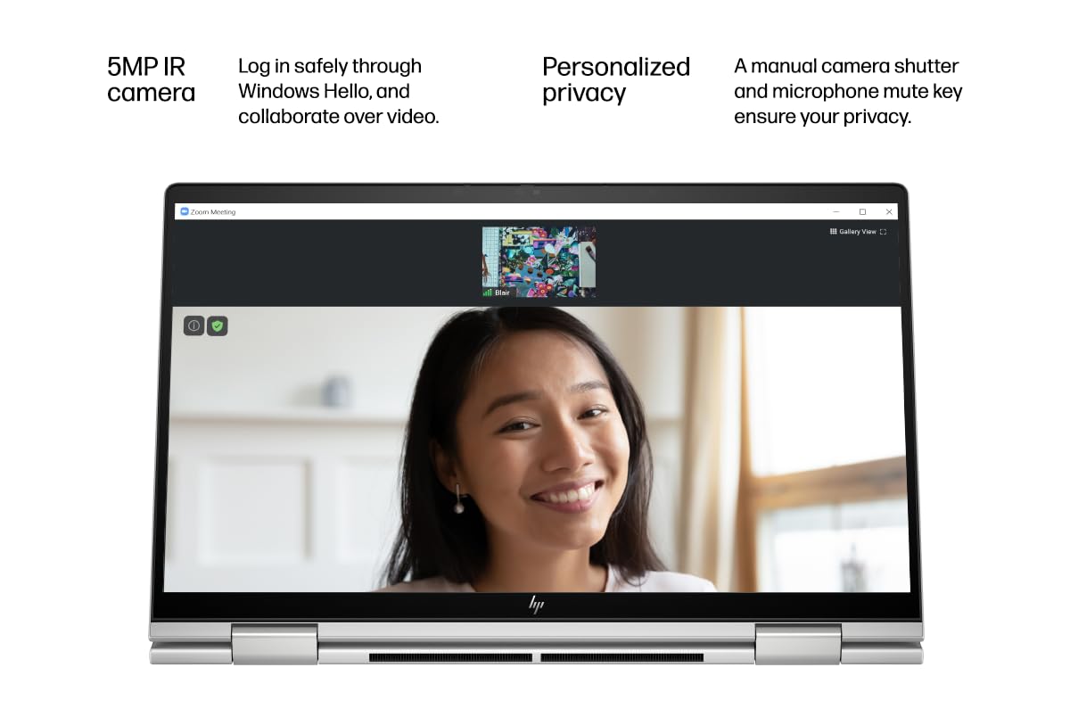 HP - Envy 2-in-1 Laptop - 15.6" Full HD Touch-Screen - Intel Evo Core i7-1355U - 16GB Memory - 1TB SSD - Thunderbolt 4 – Long Battery Life – Windows 11 - W/Clean Cloth