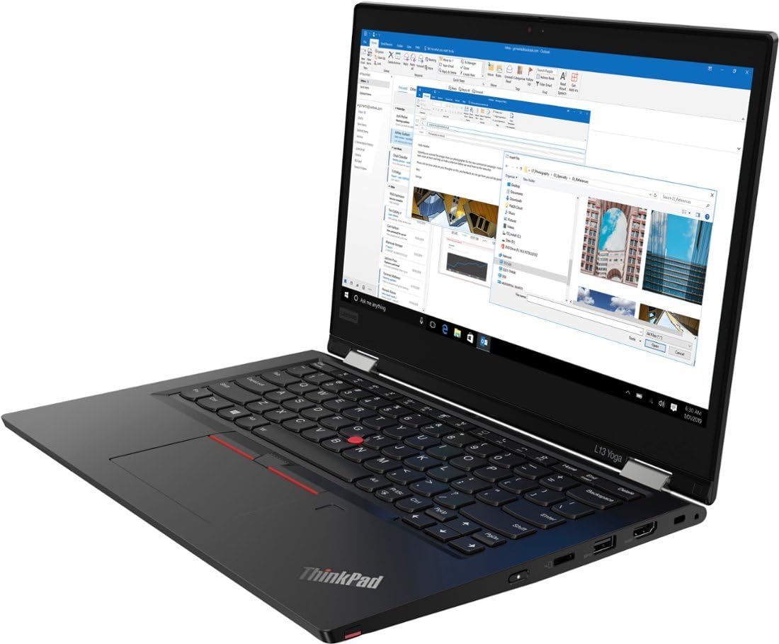 Lenovo ThinkPad L13 Yoga 2-in-1 Laptop | 13.3" FHD IPS Touch | 11th Gen Intel 4-Core i5-1145G7 >i7-1165G7 | 16GB DDR4 2TB SSD | Fingerprint Thunderbolt4 Win11Pro Black + USB-C Adapter