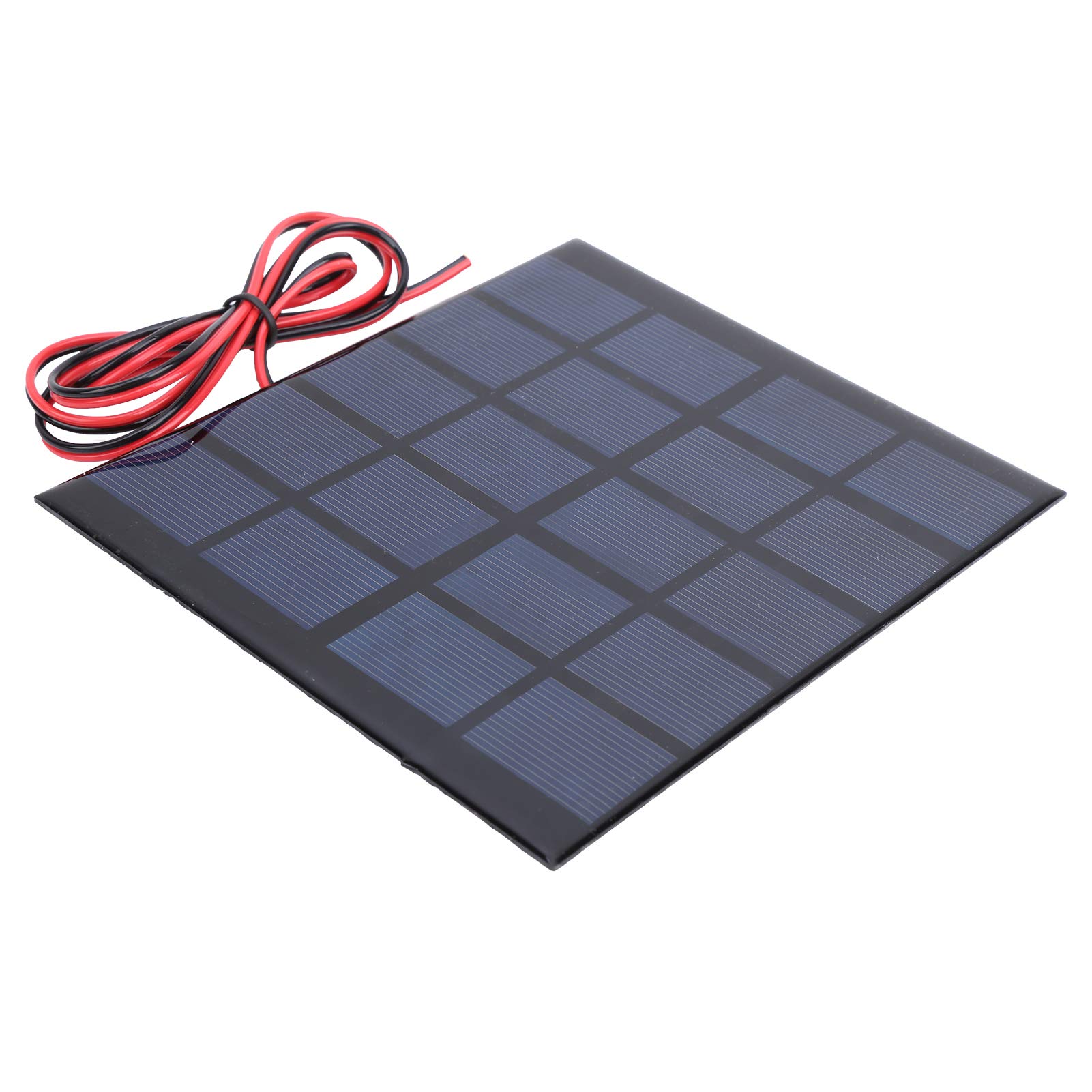 5V 500mA Solar Panel Cell Power Module with 2pcs,High Conversion Efficiency, Snow Proof and Wind Proof for Solar Lawn Lights, Solar Cell Phone Charger