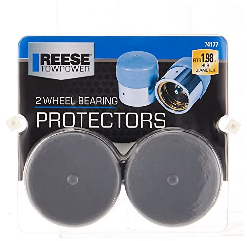 Reese Towpower 74177 Wheel Bearing Protector, Grey and Chrome
