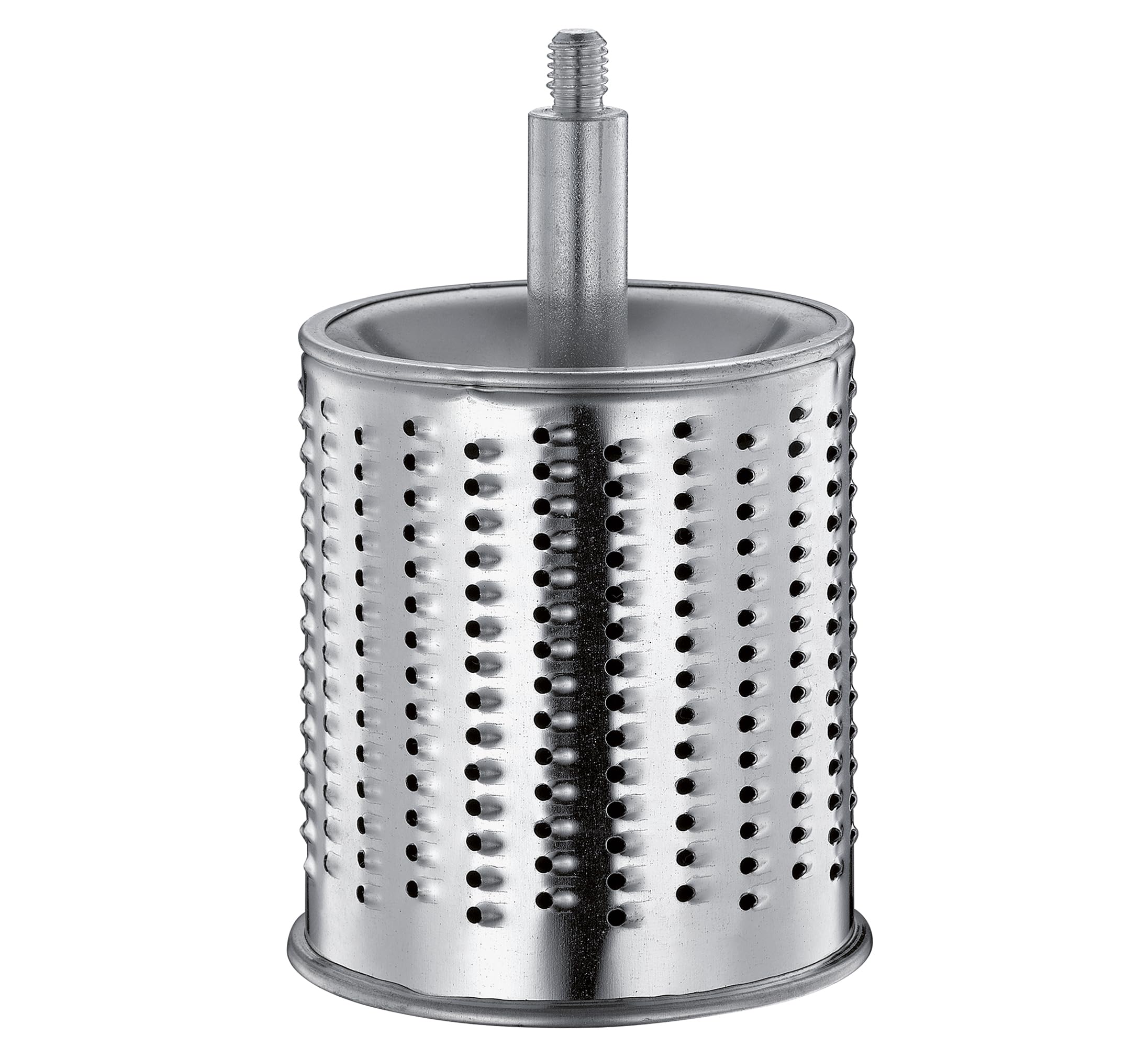 Zassenhaus Classic Drum Grater, Manual Kitchen Grater, Painted Metal, Beech Wood, Stainless Steel, Suction Base, 2 Grating Drums and Pestle, Can be Used as Vegetable Cutter, Cheese Grater and Slicer
