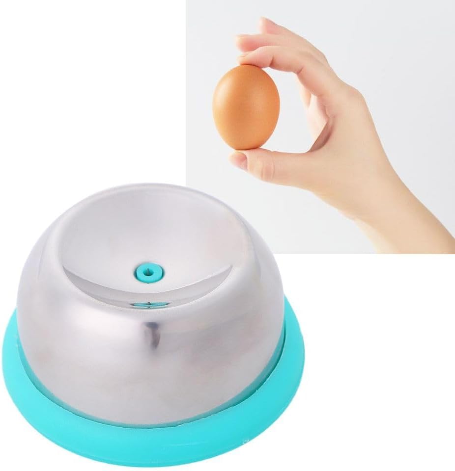 Egg Piercer, Hard Boiled Egg Peeler Raw Eggs Egg Pricker Egg Hole Puncher Stainless Steel Needle Egg Punch Egg Separator for Raw Eggs, Egg Separators Specialty Tools and Gadgets