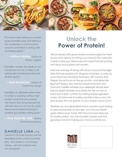 High-Protein Macros Made Easy: 75 Standout Recipes to Help You Build Muscle, Burn Fat and Stay Satiated